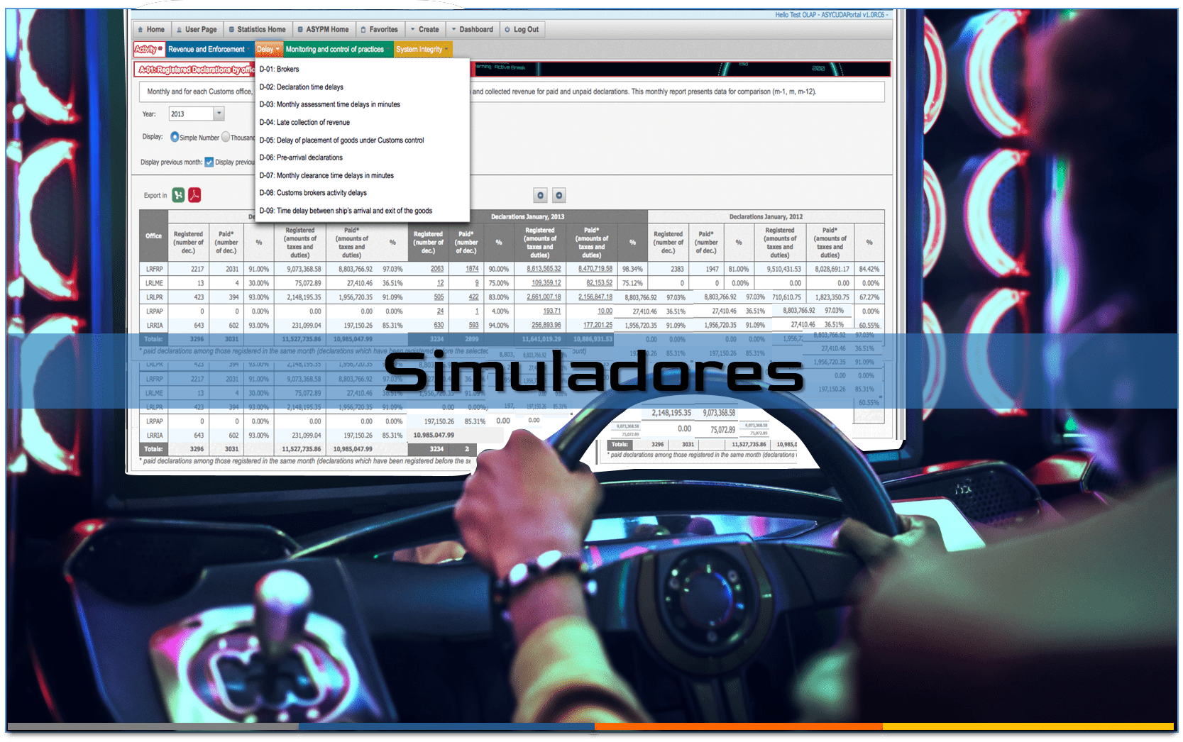 Simuladores | Centro de Enseñanza y Entrenamiento Online